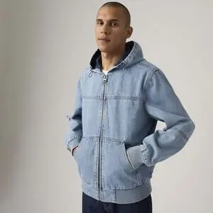 LEVI'S X Nigo 557xx Hickory Stripe Trucker Jacket - Indigo